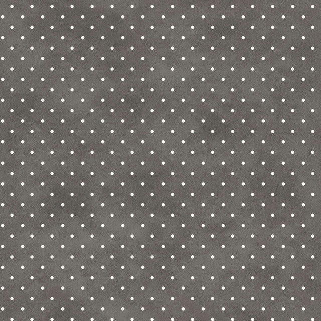 Classic Dot Dark Grey – Polly's Patchwork