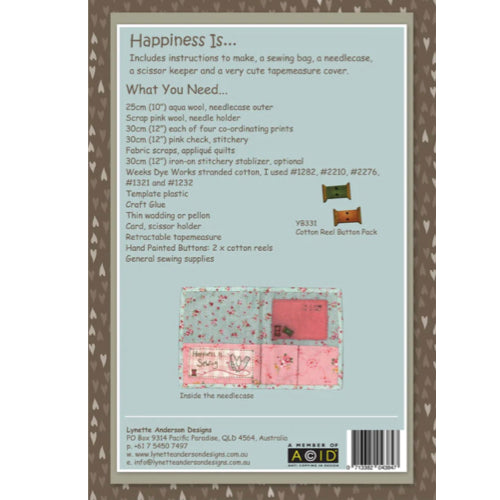 Happiness Is - Pattern – Polly's Patchwork