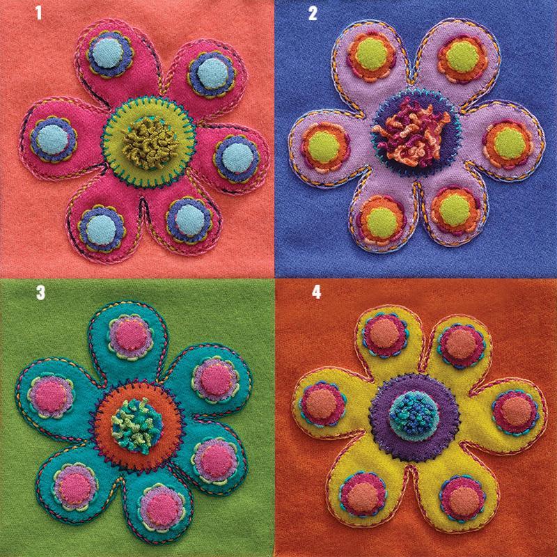 Flower Pre-Cut Block #2 – Polly's Patchwork