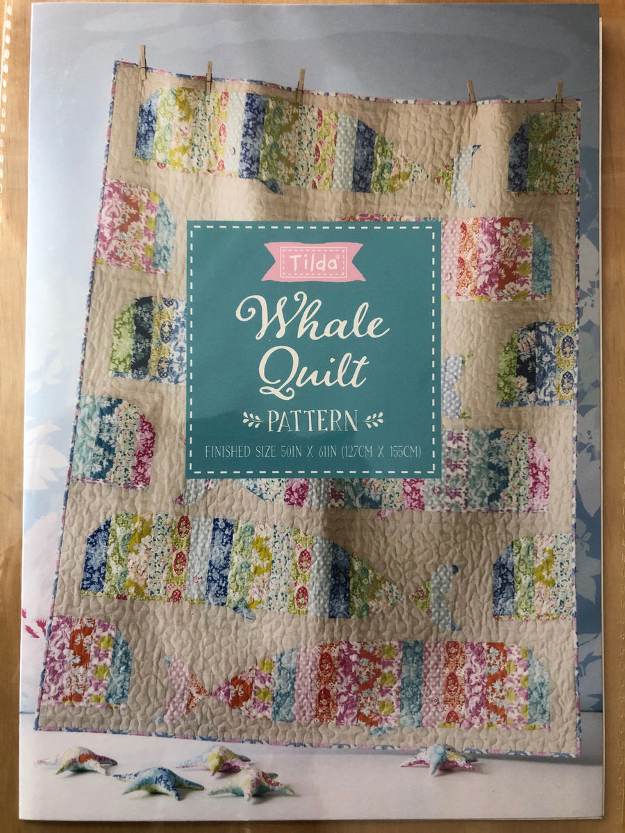 Tilda Sunkiss Whale Quilt Pattern – Polly's Patchwork